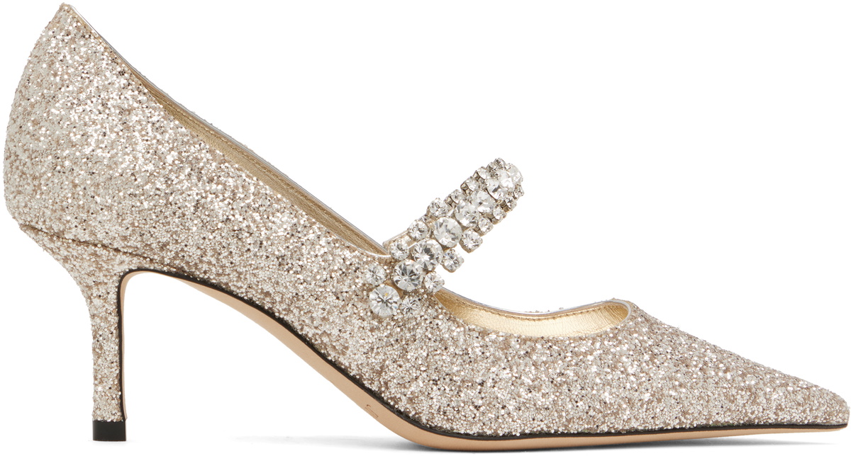 Jimmy Choo Gold Bing Pump 65 Heels Jimmy Choo