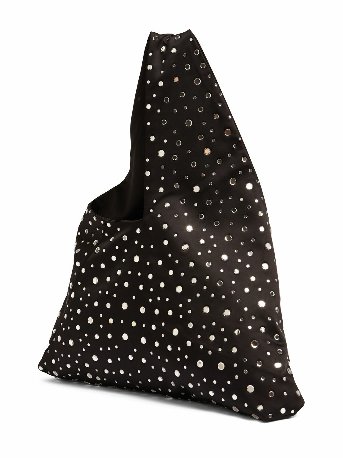 GIUSEPPE DI MORABITO - Crystal & Satin Top Handle Bag Giuseppe di Morabito