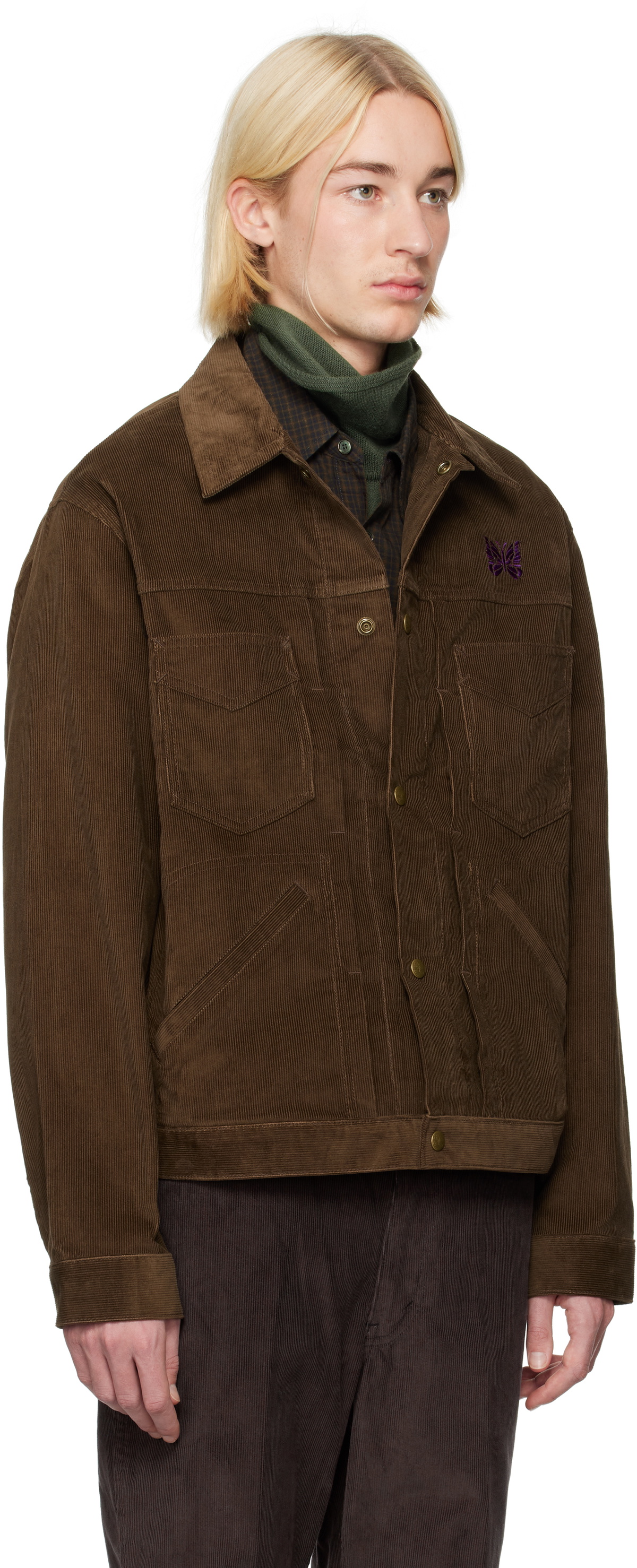 NEEDLES Brown Penny Jean Jacket Needles