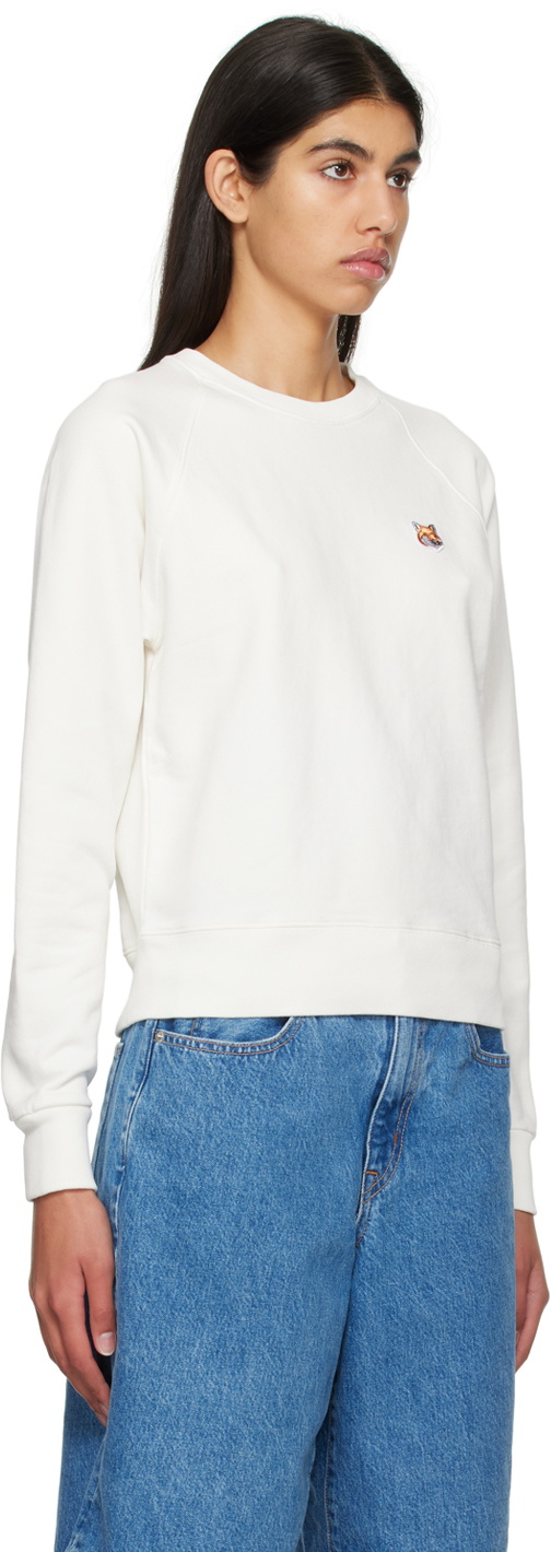 Maison Kitsuné Off-White Fox Head Sweatshirt Maison Kitsune