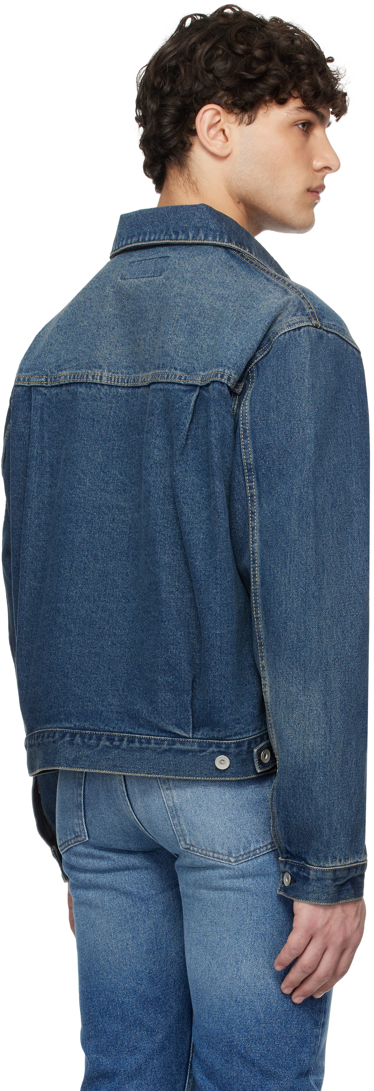 Uniform Bridge Blue 2nd Type Denim Jacket Uniform Bridge