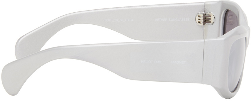 HELIOT EMIL Gray Aether Sunglasses Heliot Emil