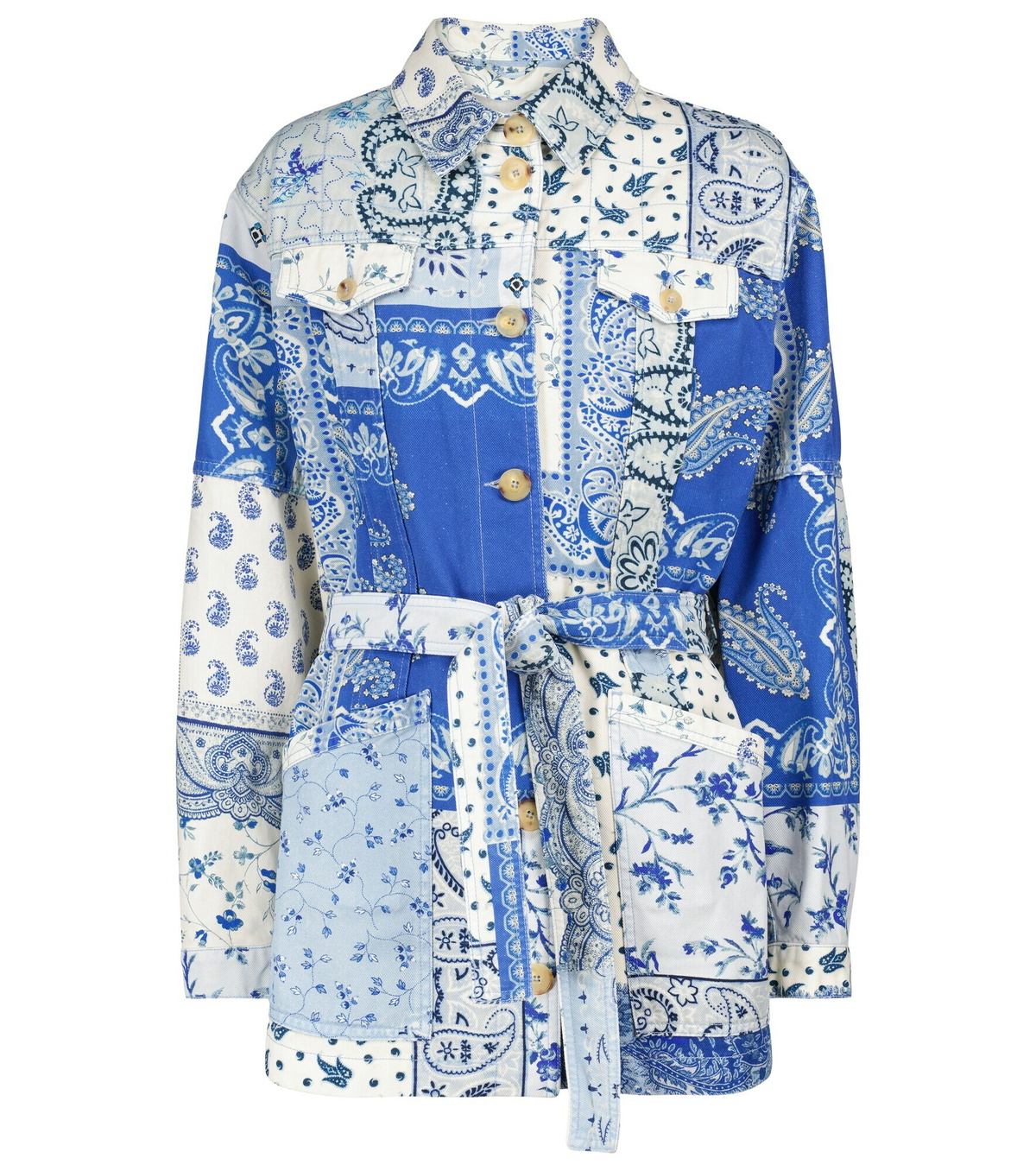 Etro - Patchwork cotton jacket Etro