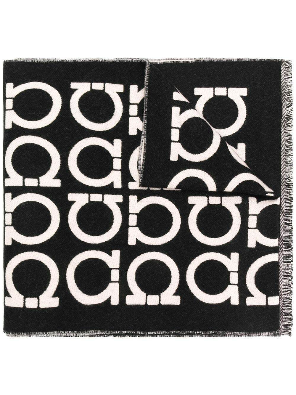 FERRAGAMO - Gancini Wool Scarf Salvatore Ferragamo
