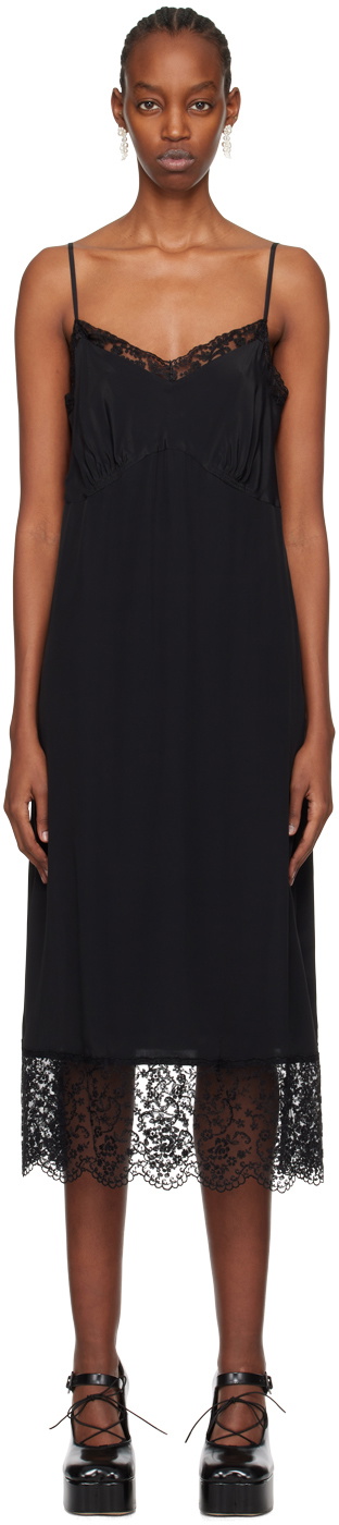 Simone Rocha Black Lace Midi Dress Simone Rocha