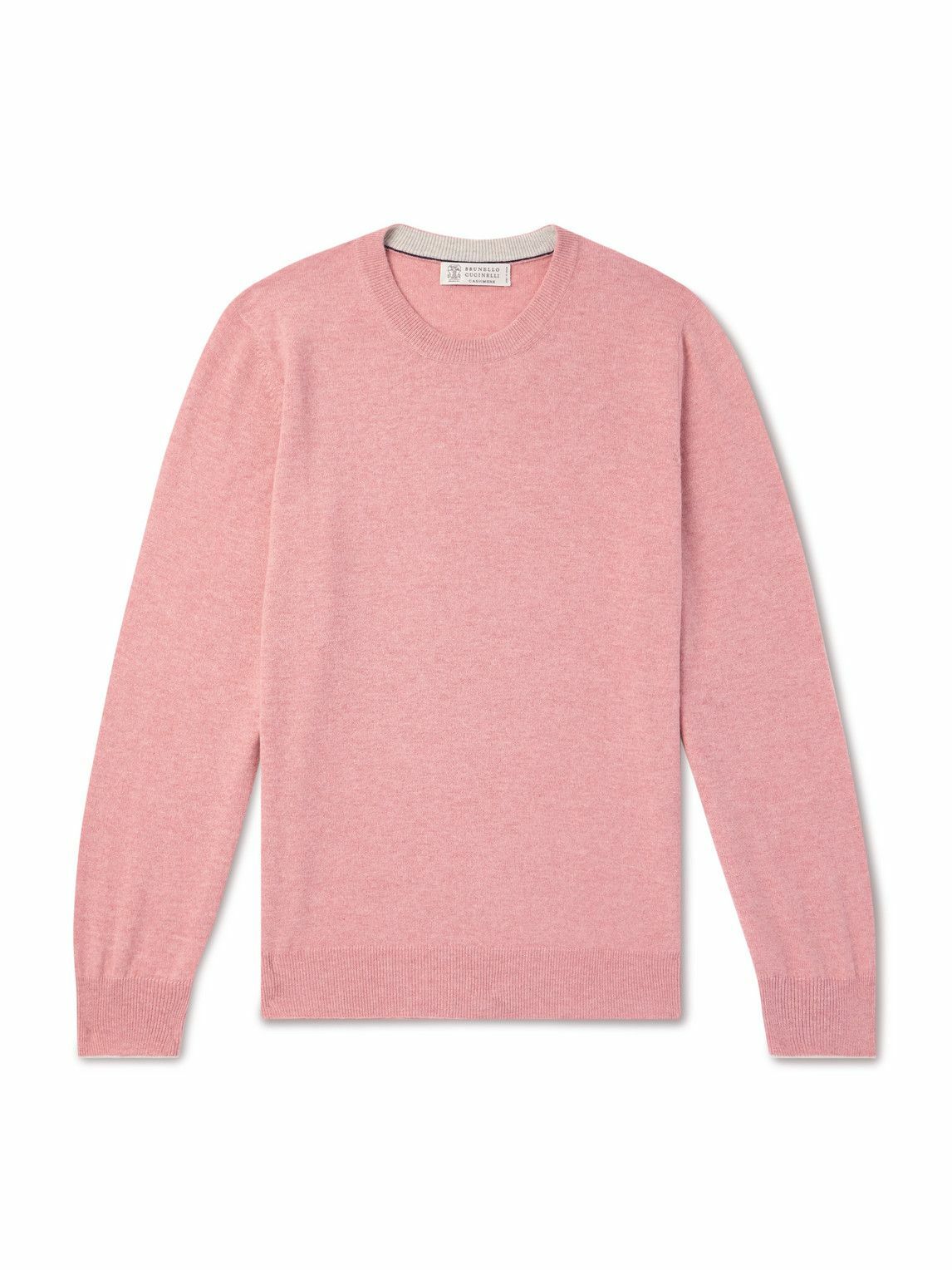 Brunello Cucinelli - Cashmere Sweater - Pink Brunello Cucinelli