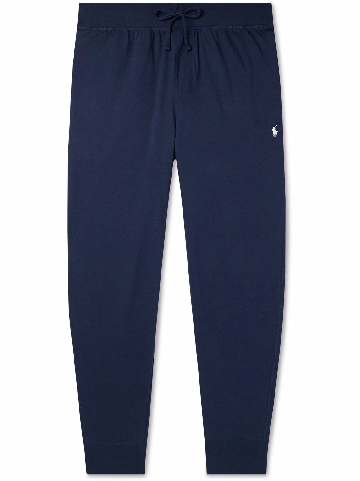 Polo Ralph Lauren - Tapered Cotton-Jersey Sweatpants - Blue Polo Ralph ...