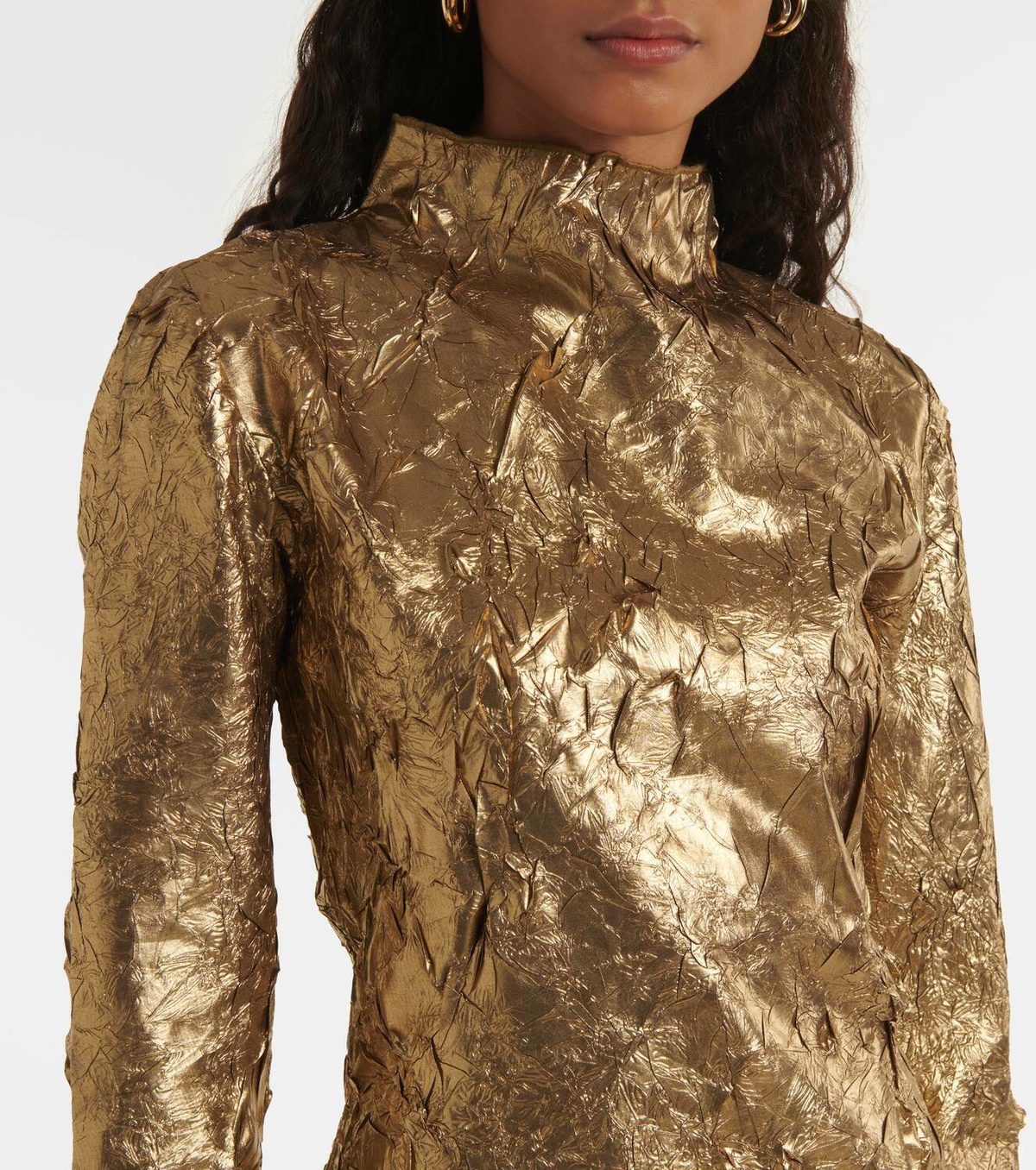 Ganni Metallic top GANNI