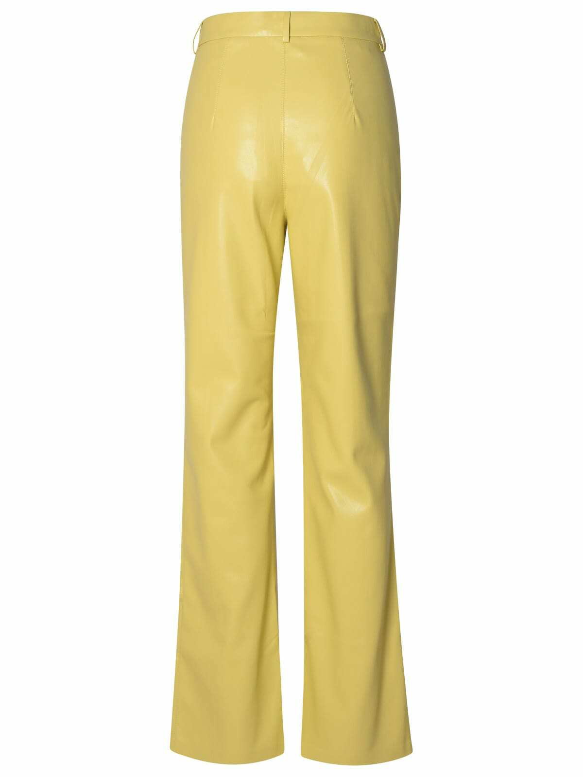 Nanushka leena Lime Polyurethane Pants Nanushka