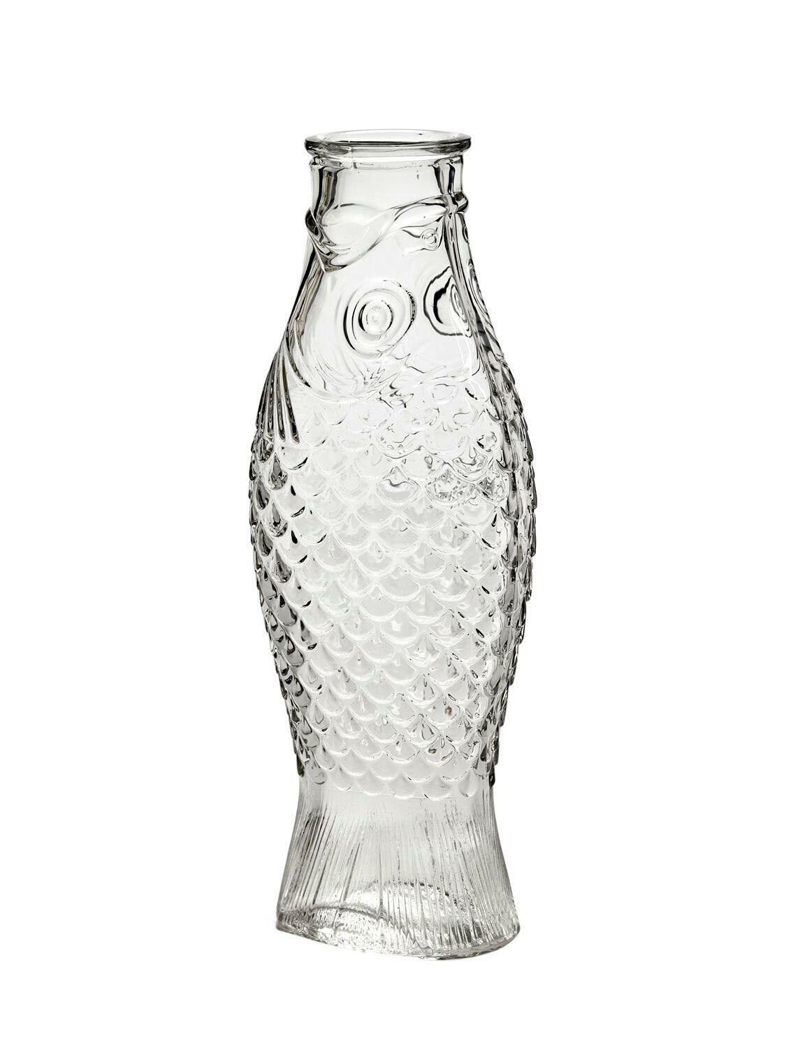 SERAX Transparent Green Fish & Fish Carafe Serax