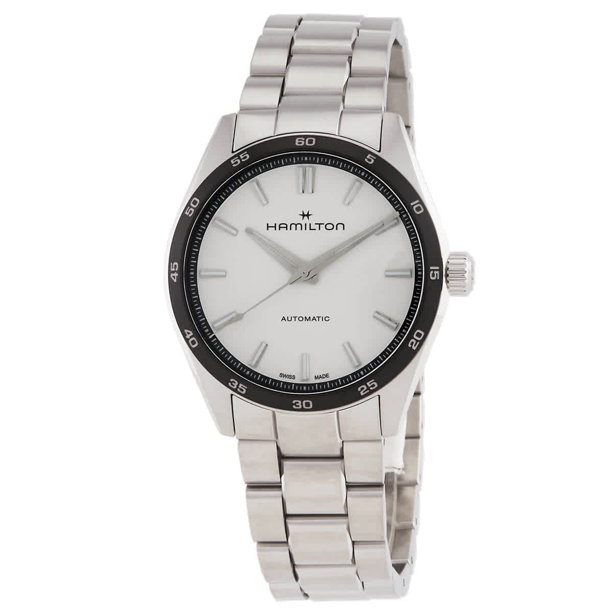 Hamilton Jazzmaster Performer Automatic White Dial Mens Watch H36205110 ...