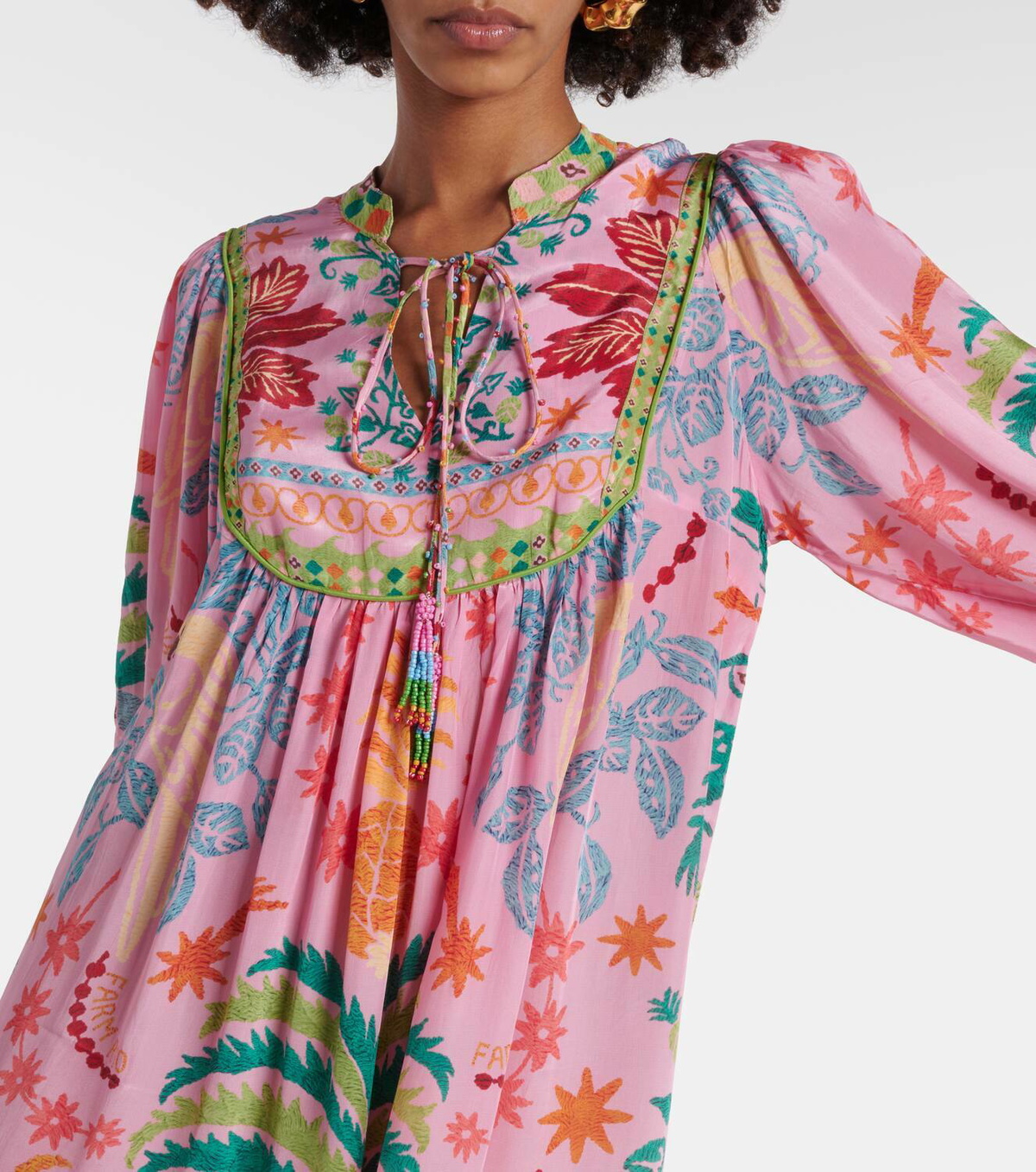 Farm Rio Fruits Queen printed midi dress Farm Rio