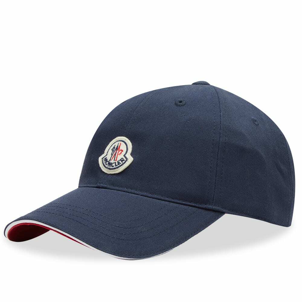Moncler Men's Logo Cap in Navy Moncler