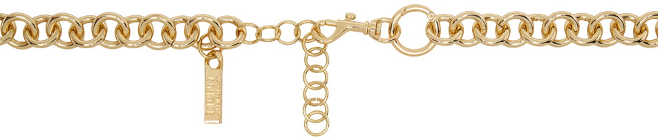 Versace Jeans Couture Gold 'Couture' Belt Versace