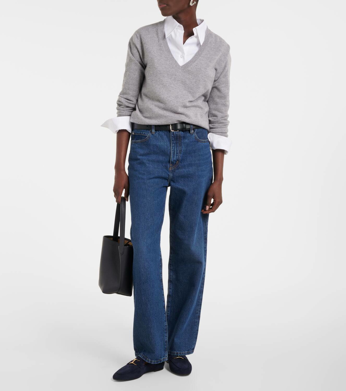 Frame Le Jane Ankle high-rise straight jeans Frame Denim