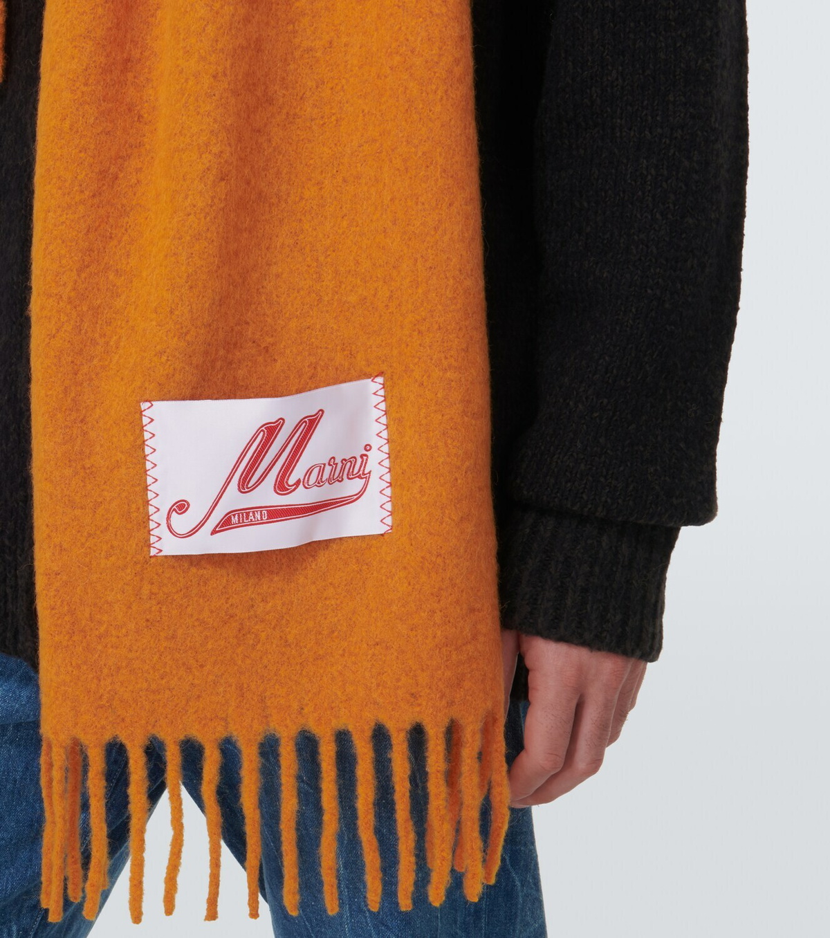 Marni Alpaca wool-blend scarf Marni