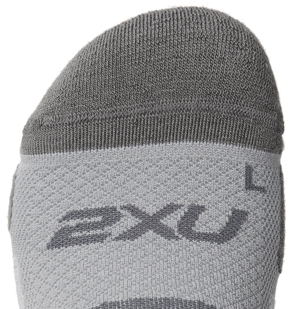 2XU - Vectr Stretch-Knit Compression Socks - Gray 2XU