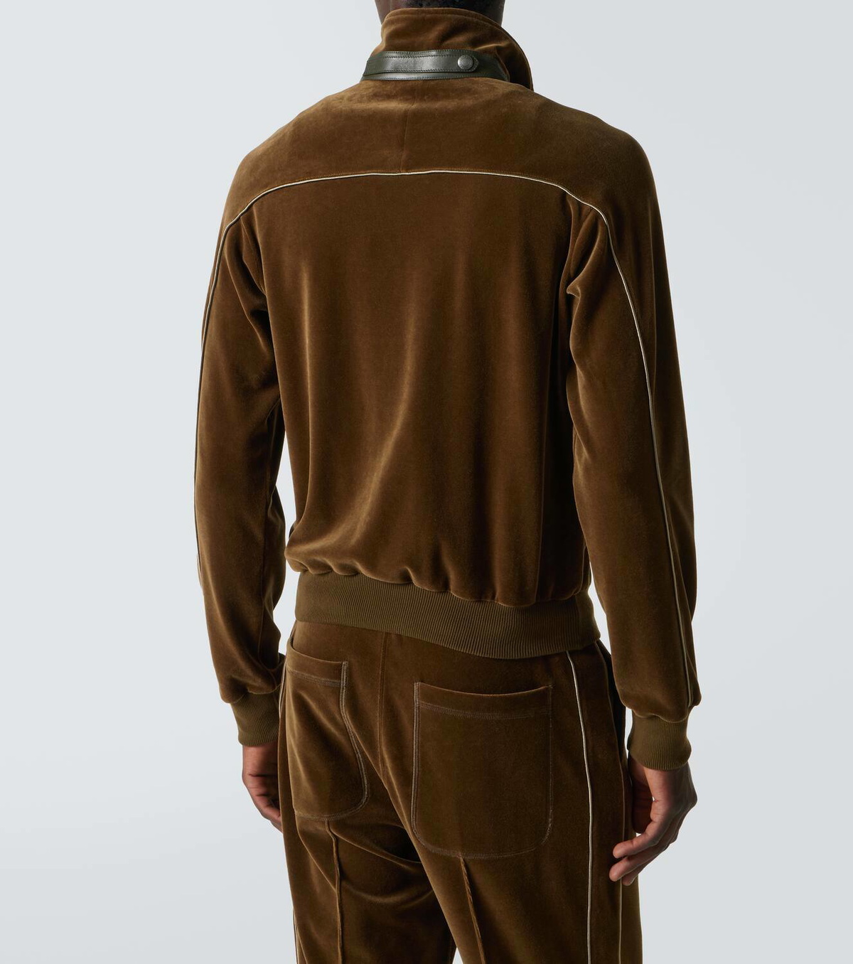 Tom Ford Cotton-blend velvet track jacket TOM FORD