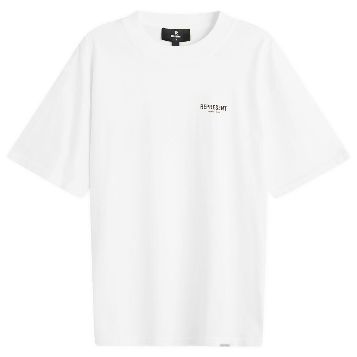 Represent Men's Owners Club T-Shirt in Flat White Represent