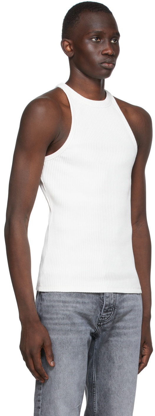 Han Kjobenhavn Off-White Racer Tank Top Han Kjobenhavn