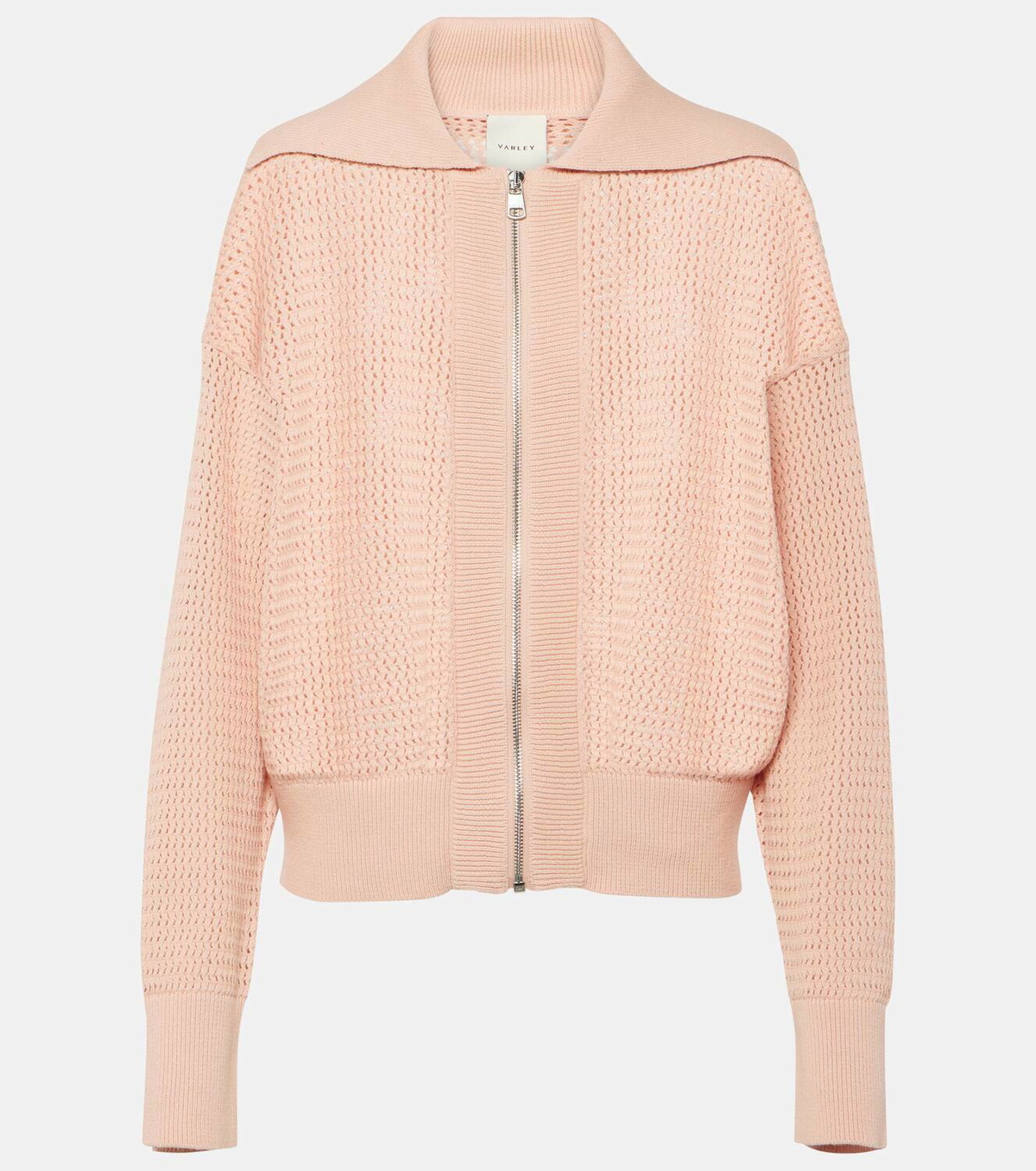 Varley Fairfield open-knit cotton jacket Varley