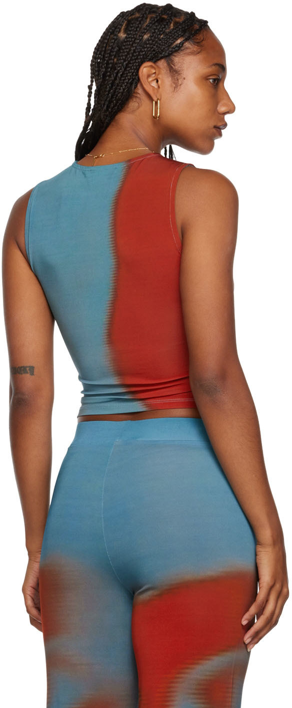 Paloma Wool Blue & Red Martha Tank Top Paloma Wool