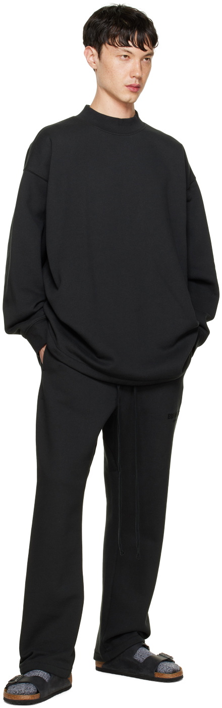 Fear of God ESSENTIALS Black Relaxed Sweatshirt Fear Of God Essentials