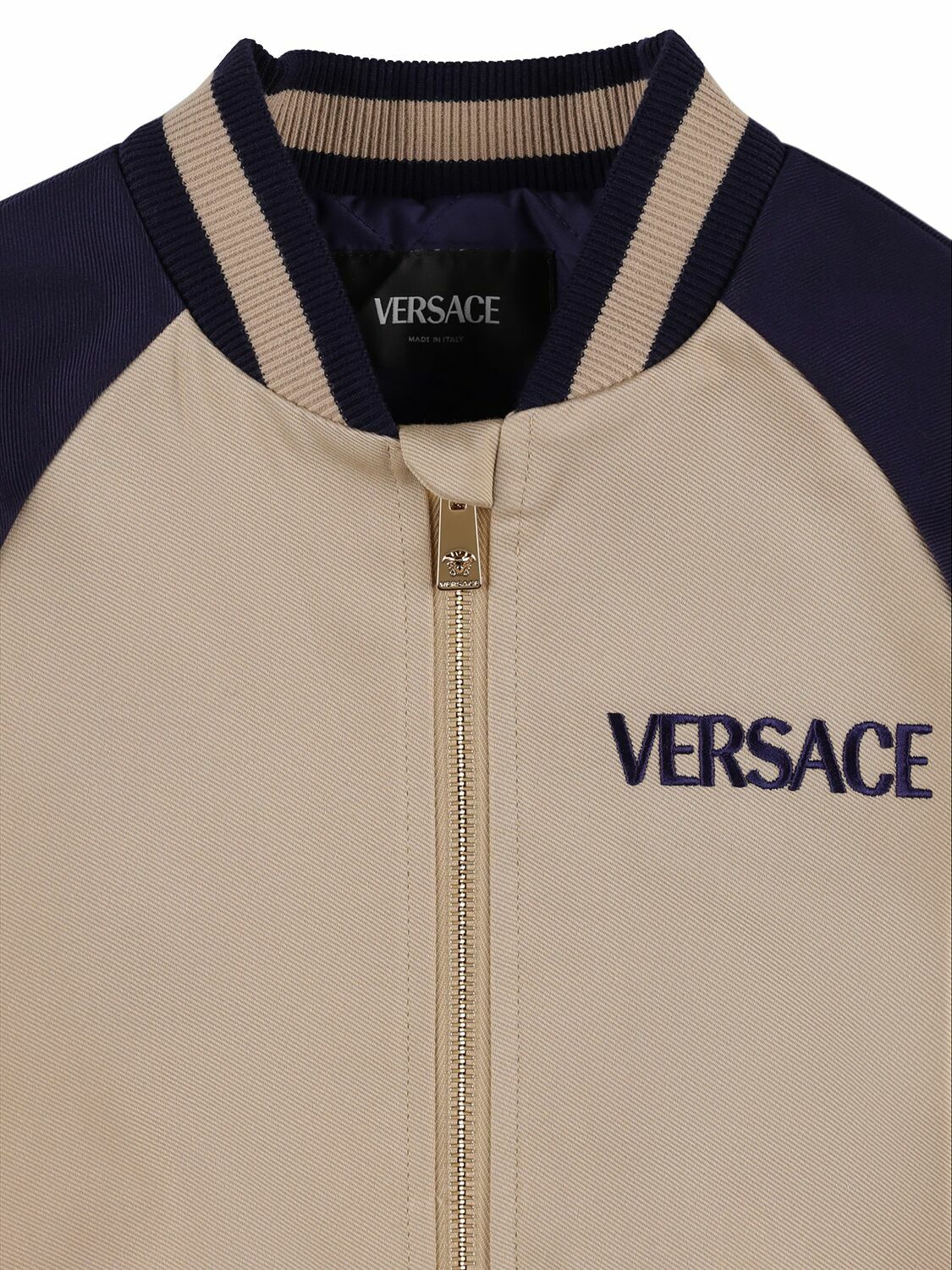 VERSACE Embroidered Padded Varsity Jacket Versace