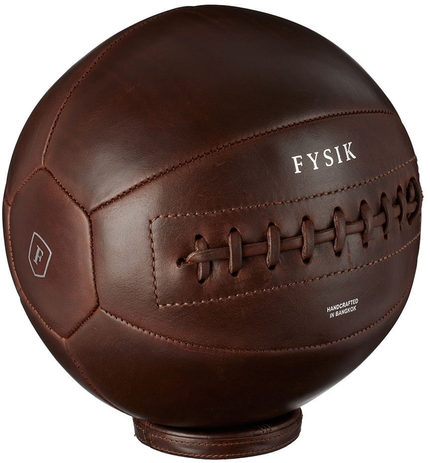FYSIK Brown Bon Medicine Ball, 10 lb