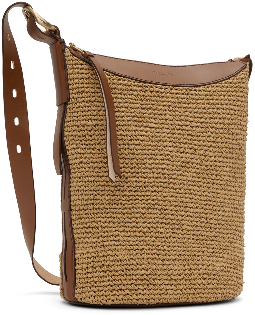 rag & bone Beige Belize Shoulder Bag Rag and Bone