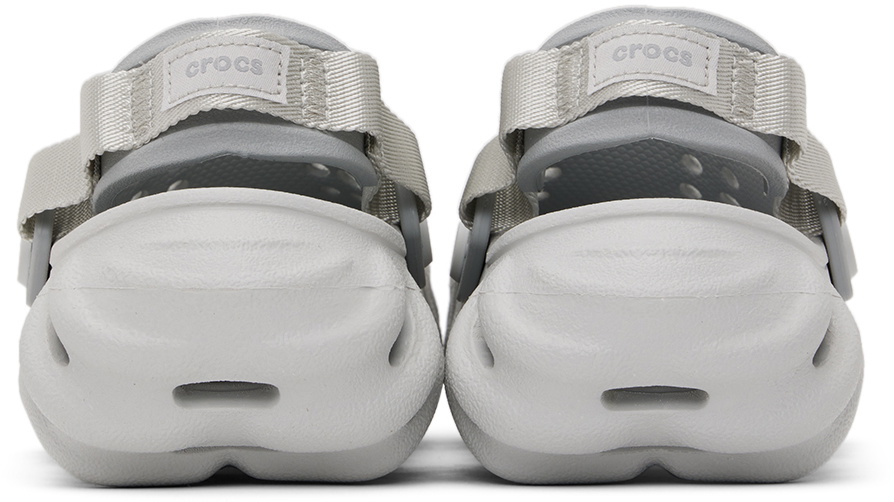 Crocs Kids Gray Echo Clogs Crocs