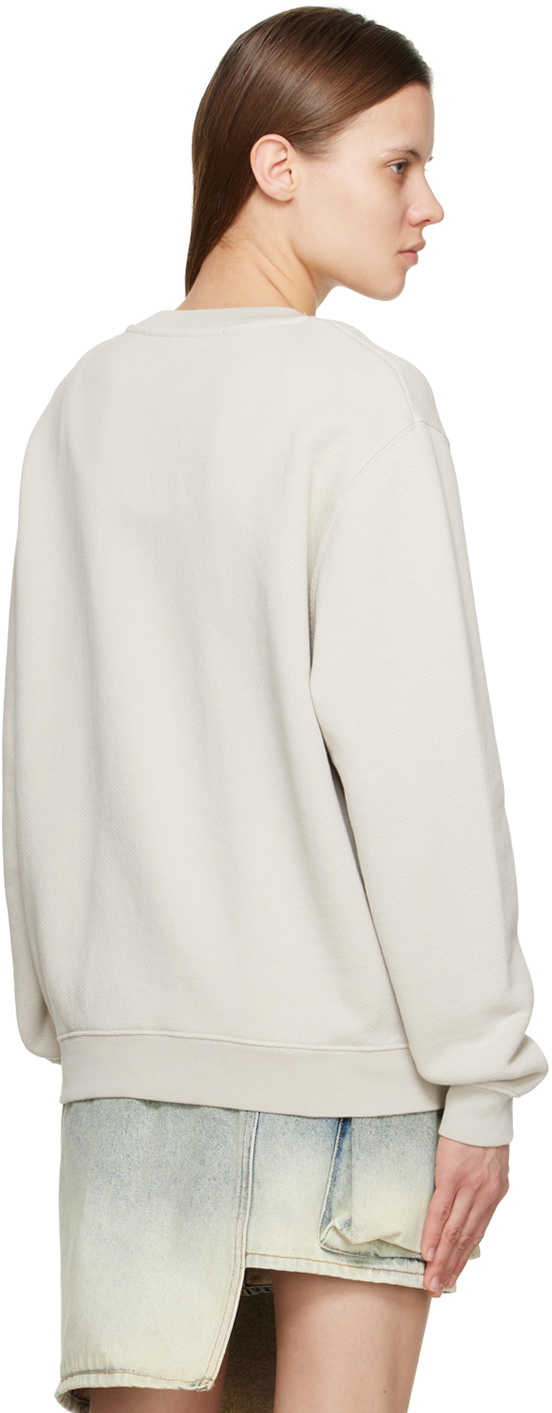 Off-White Gray 'Exactly The Opposite' Sweatshirt Off-White