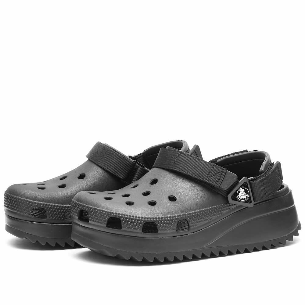 Crocs Classic Hiker Clog in Black Crocs