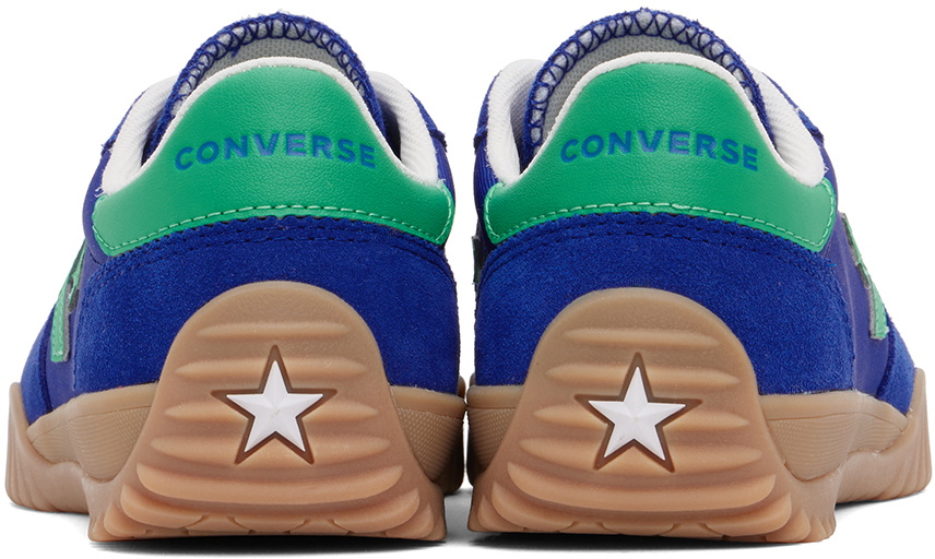 Converse Blue & Green Run Star Trainer Low Top Sneakers Converse