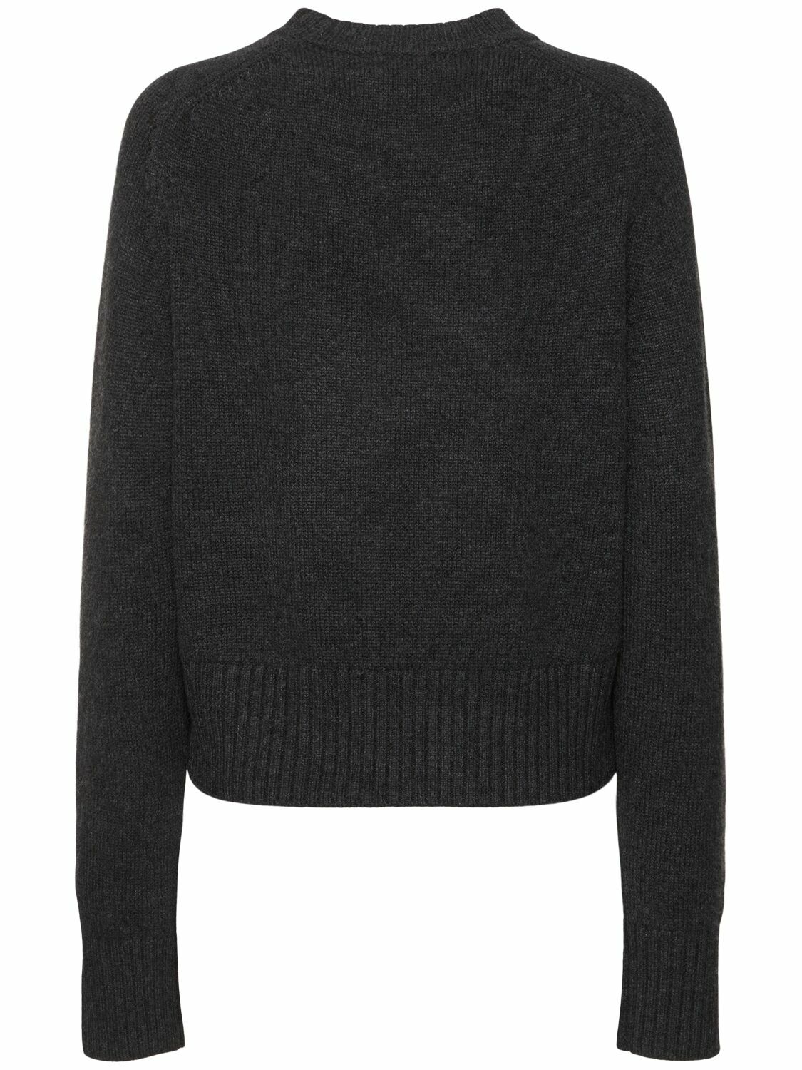 EXTREME CASHMERE Please Cropped Crewneck Sweater extreme cashmere