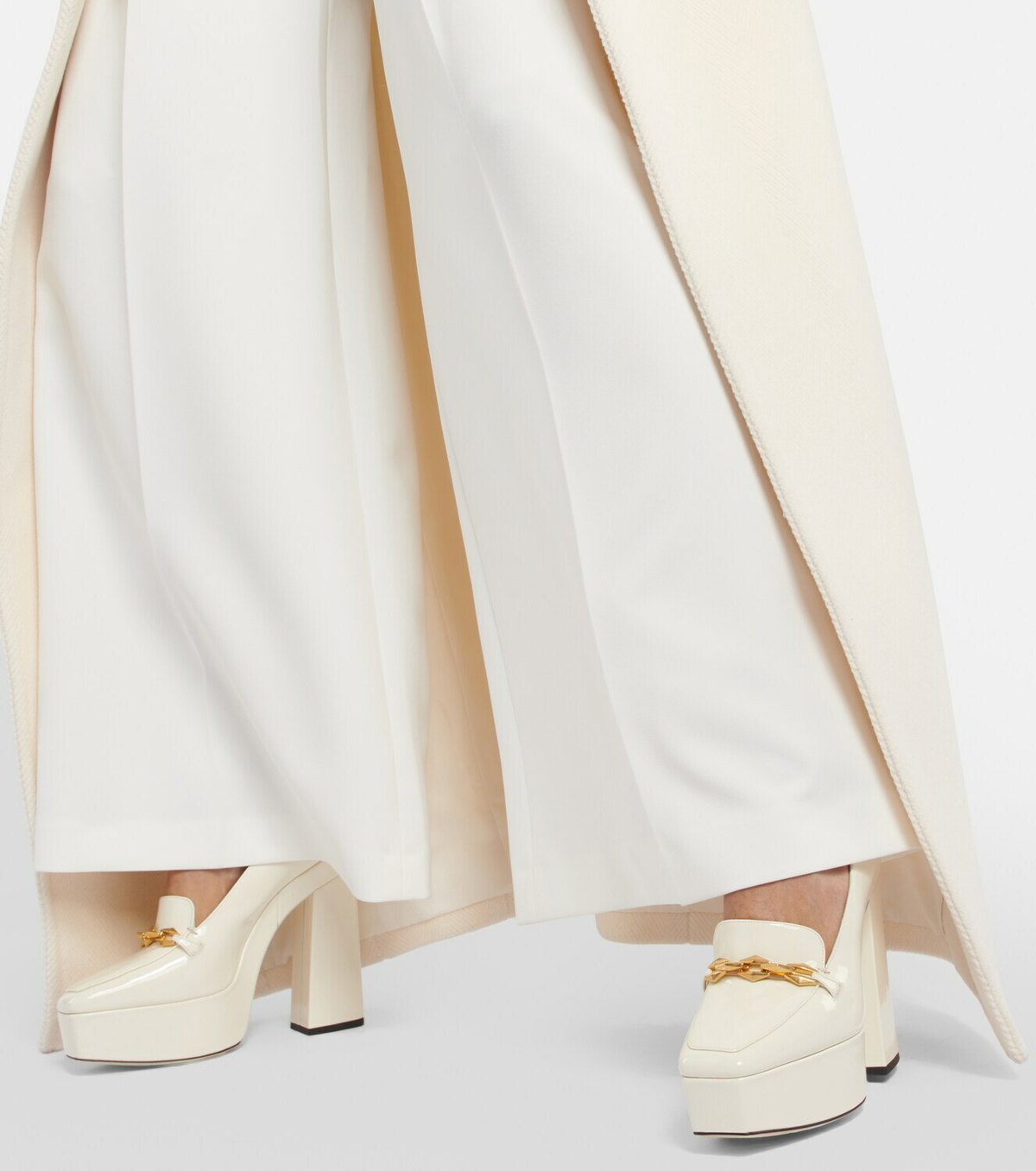 Jimmy Choo Diamond Tilda embellished patent leather pumps Jimmy Choo