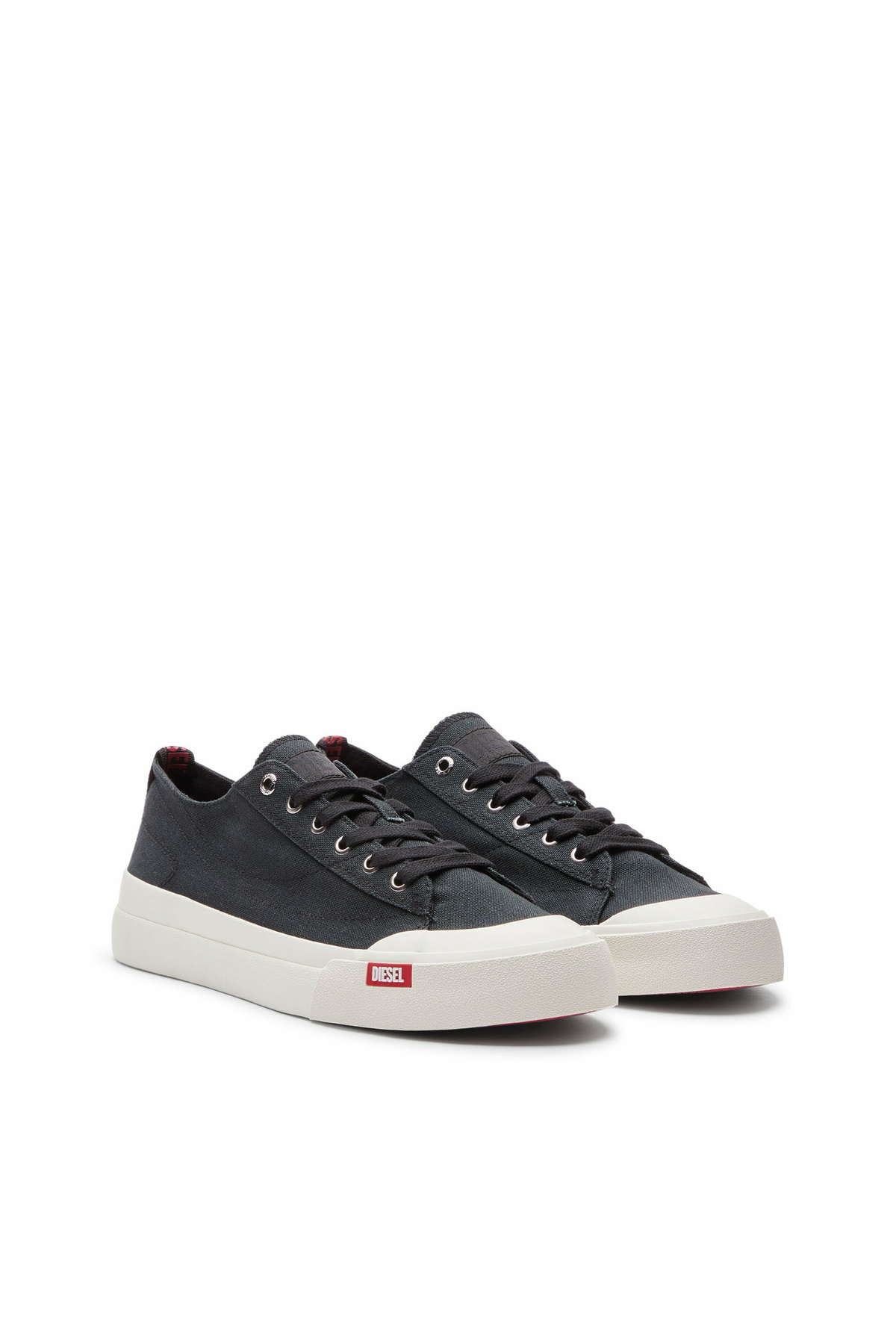 Diesel S-Athos Low-Canvas sneakers - Sneakers Mens in Black Diesel