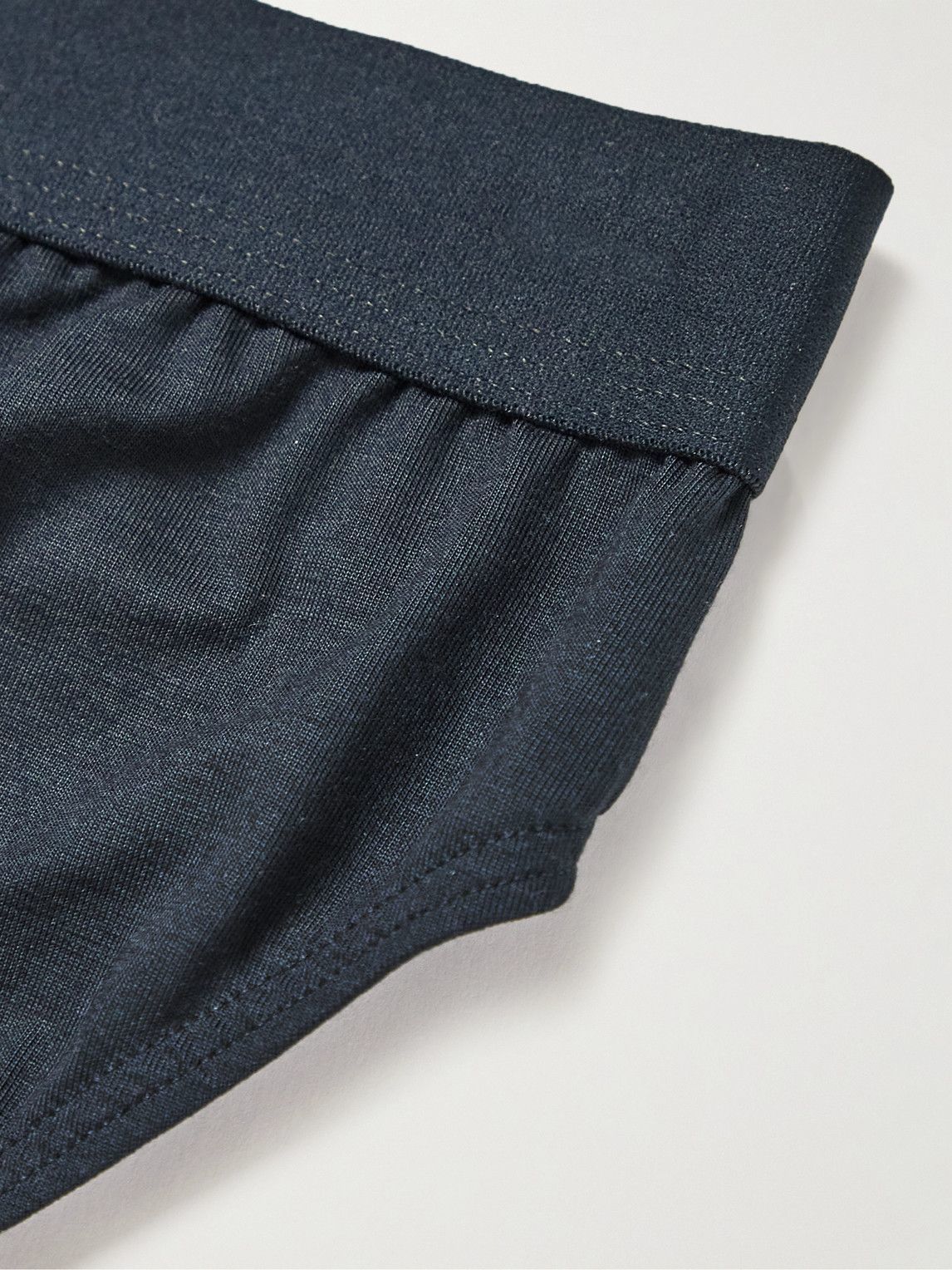 Zimmerli - Pureness Stretch-Micro Modal Briefs - Blue Zimmerli