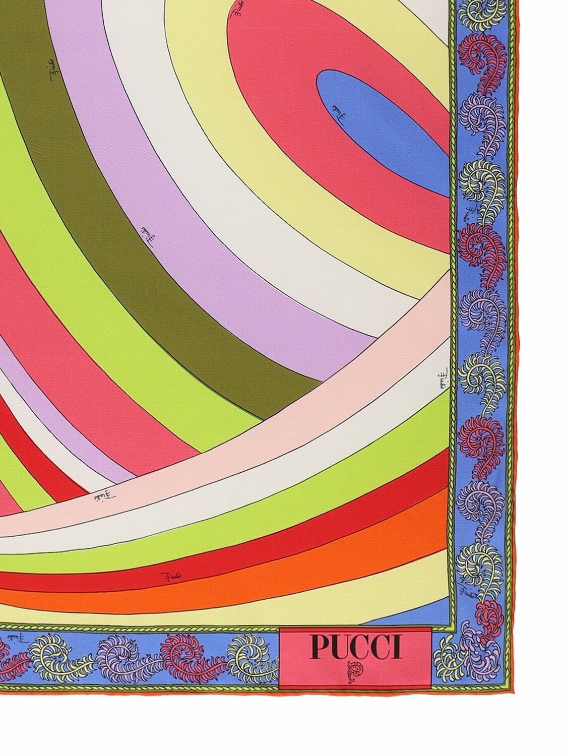 PUCCI Silk Twill Scarf Emilio Pucci