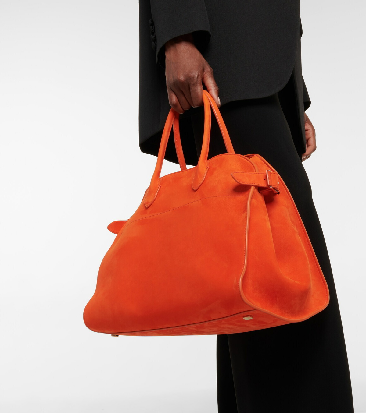 The Row - Margaux 15 suede tote bag The Row