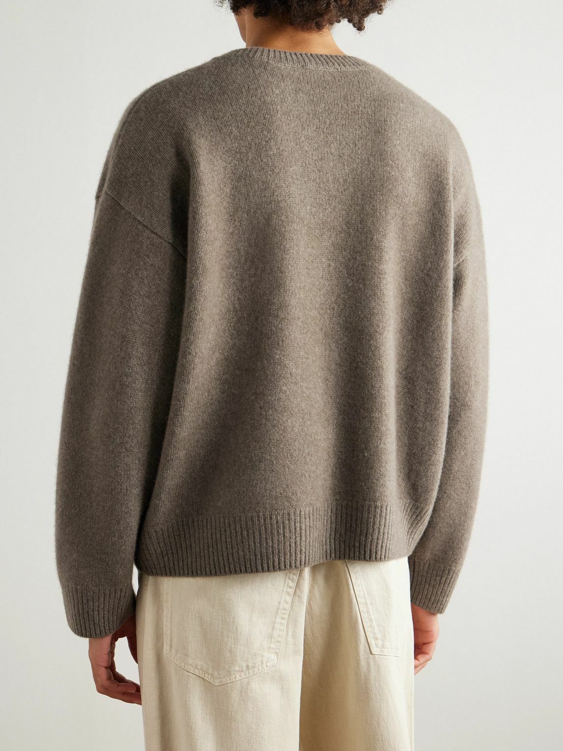 FRAME - Cashmere Sweater - Brown Frame Denim