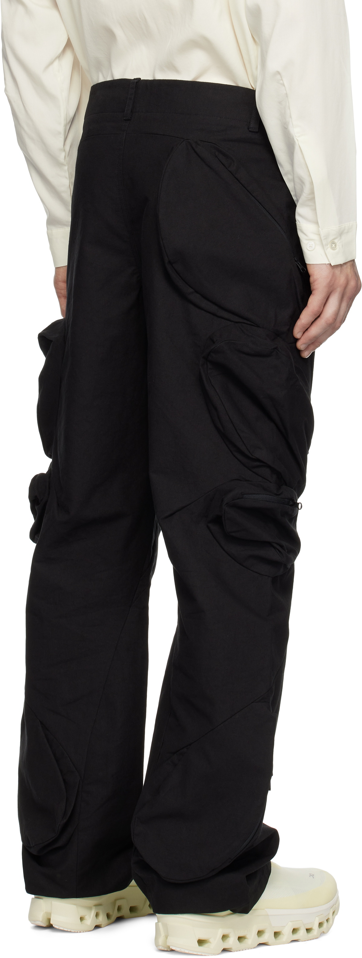 POST ARCHIVE FACTION (PAF) Black 7.0 Center Cargo Pants Post Archive ...