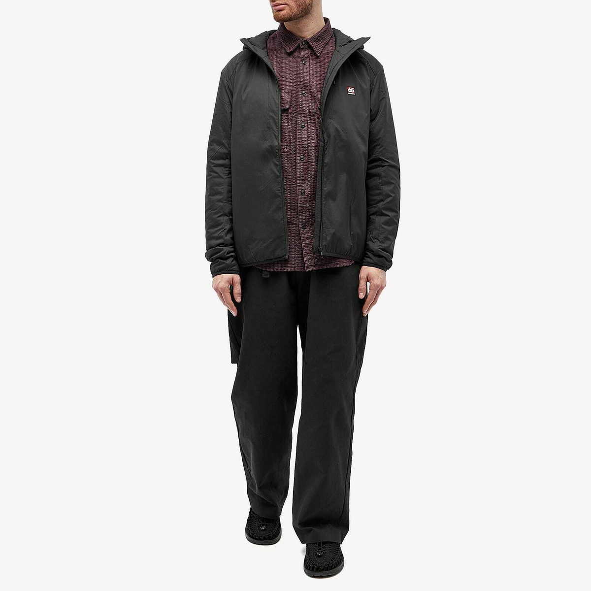66° North Men's Hengill Insulated Jacket in Black 66° North