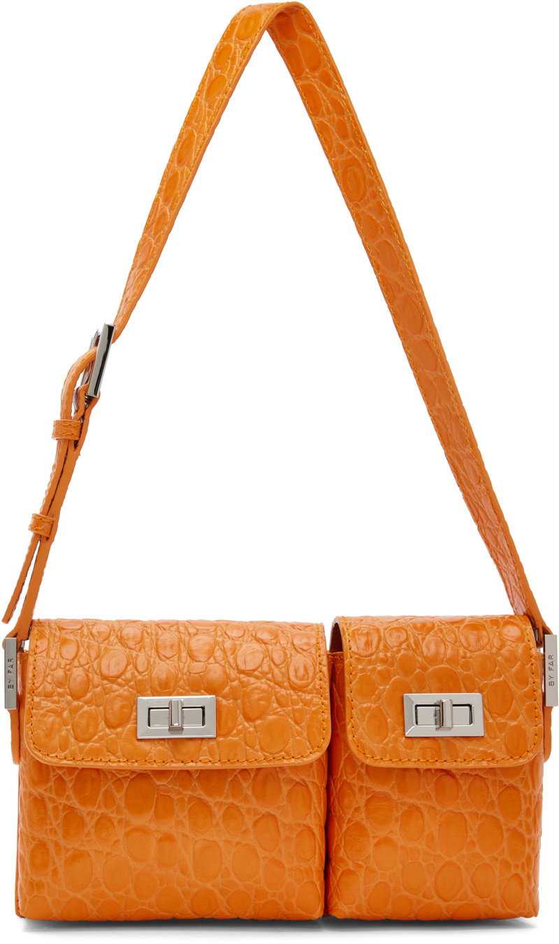 BY FAR Orange Baby Billy Bag By Far