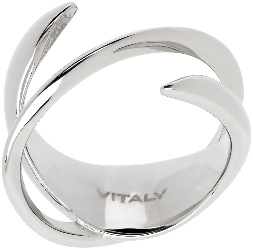 Vitaly Silver Helix Ring Vitaly