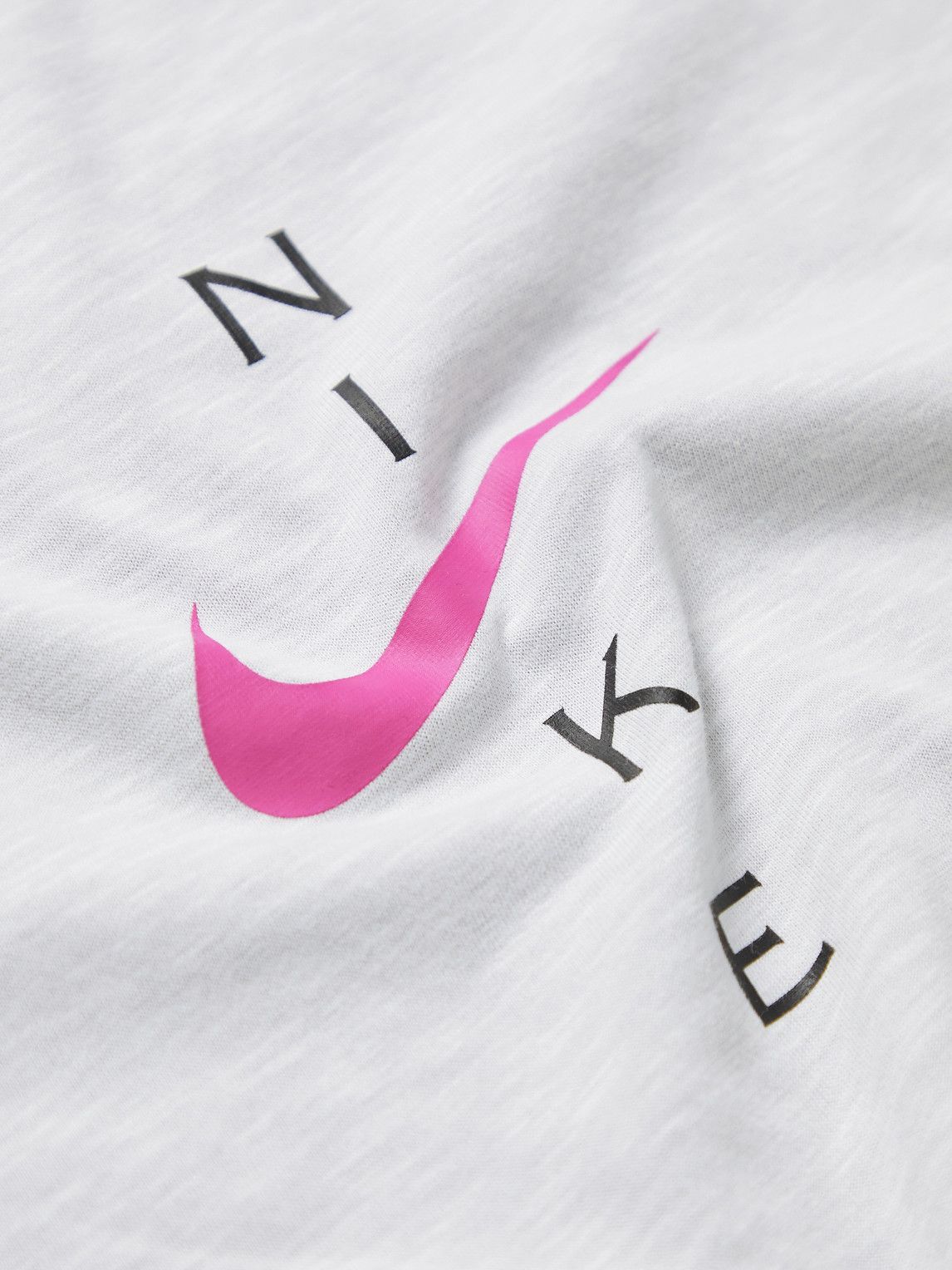 Nike Training - Logo-Print Dri-FIT Cotton-Blend Jersey T-Shirt - White ...