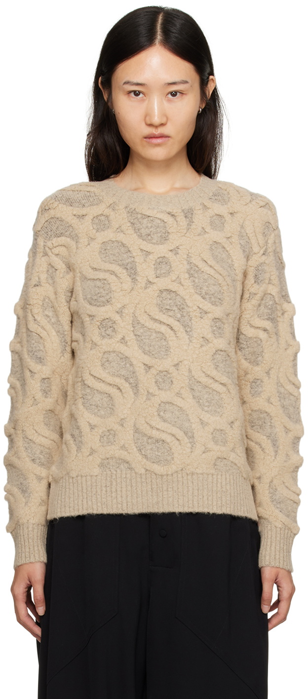 Stella McCartney Beige Monogram Sweater Stella McCartney