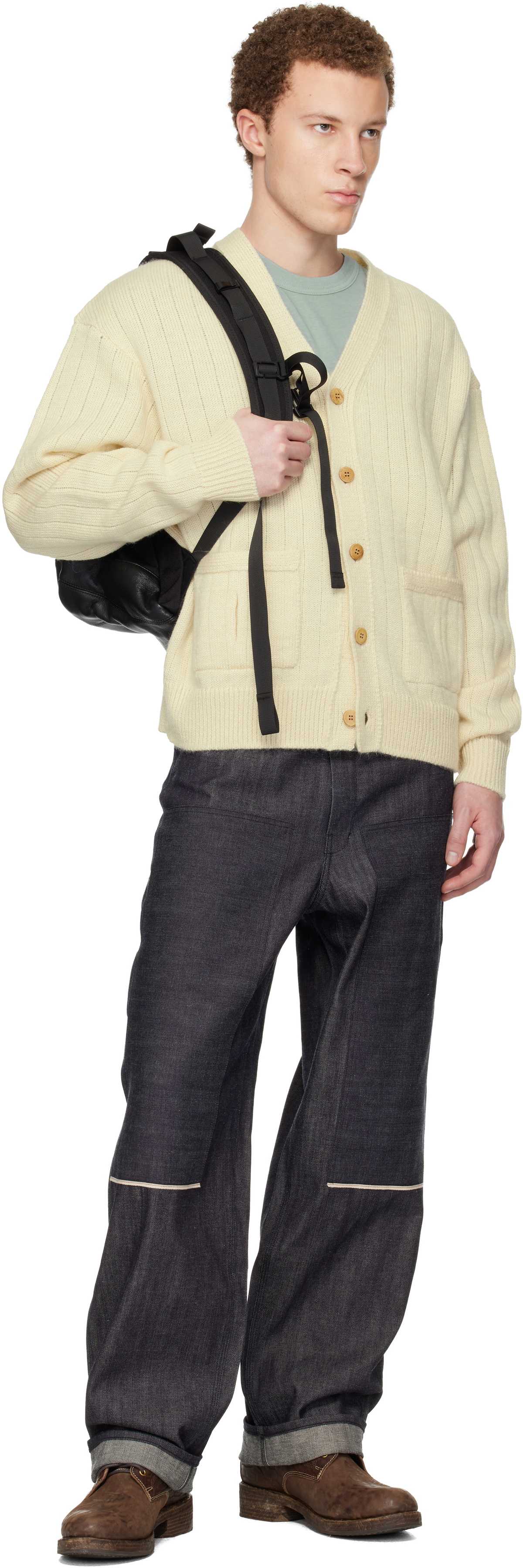 visvim Off-White Knit Cardigan Visvim