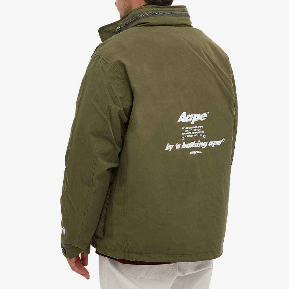 Men's AAPE Liner M-65 Jacket in Khaki AAPE by A Bathing Ape
