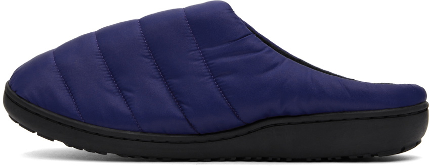 SUBU Navy Quilted Slippers SUBU